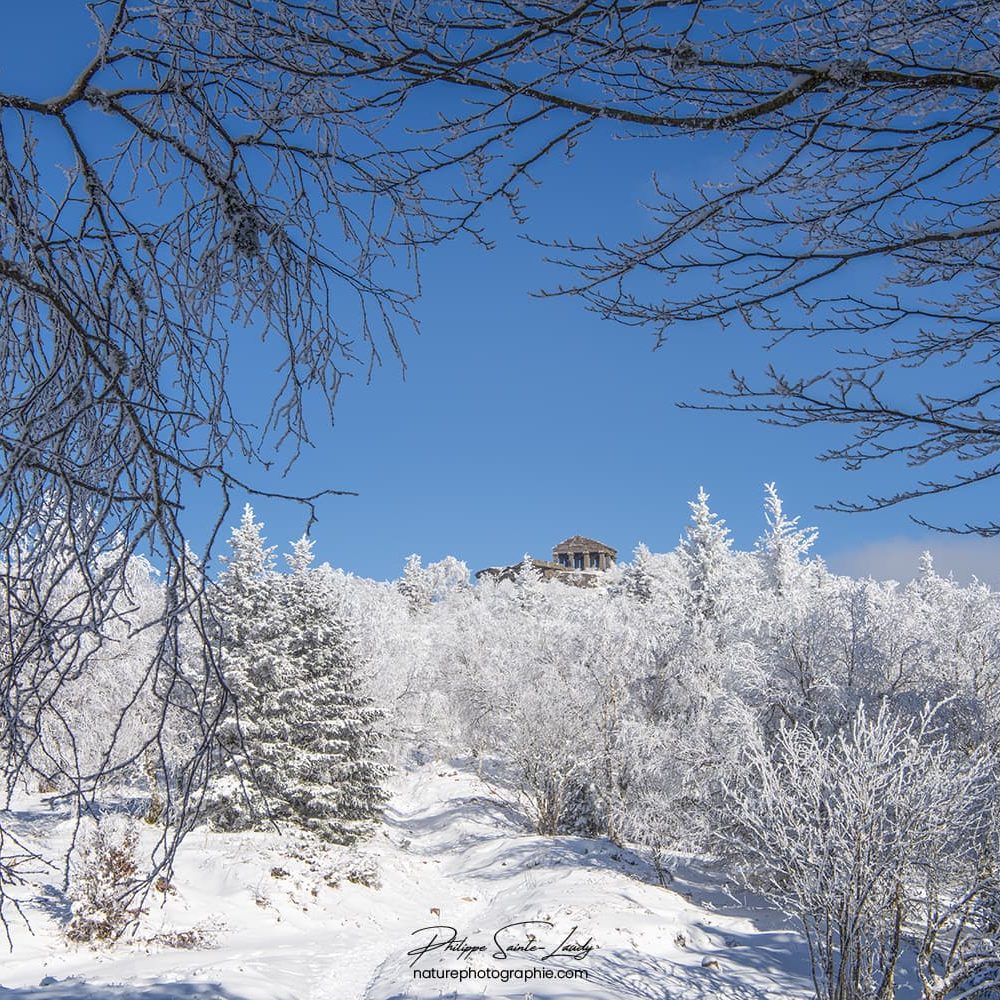 Randonnée au col du Donon - C'est encore plus beau en hiver
